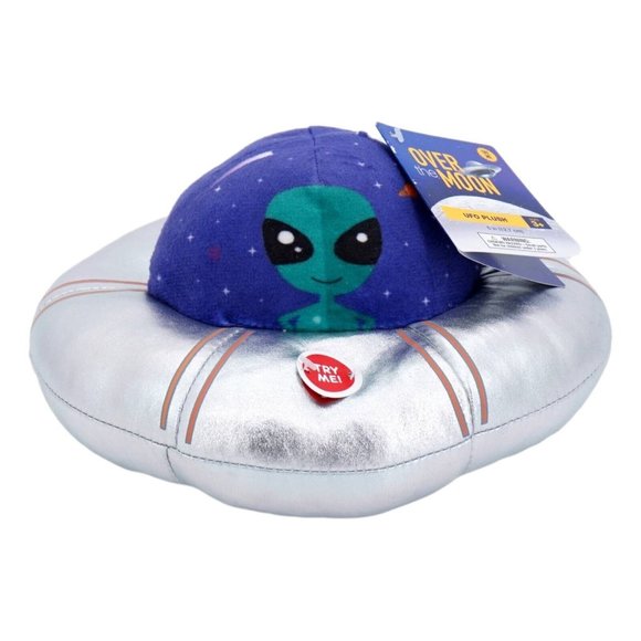 walgreens | Toys | Walgreens Over The Moon Plush Alien Ufo Animated ...